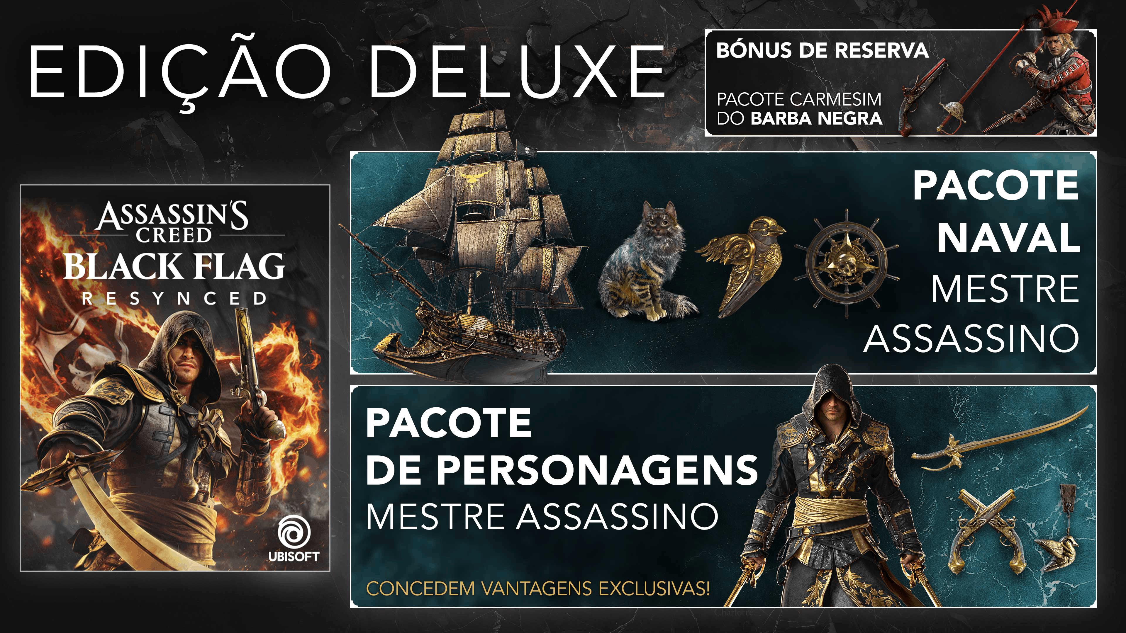 Assassin's Creed Black Flag Resynced Deluxe Edition | PC - Steam | Game ...